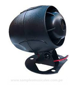 SIRENA NEGRA METALICA 12V 45W OPALUX PG9903 - INSTRUMENTOS MUSICALES ...